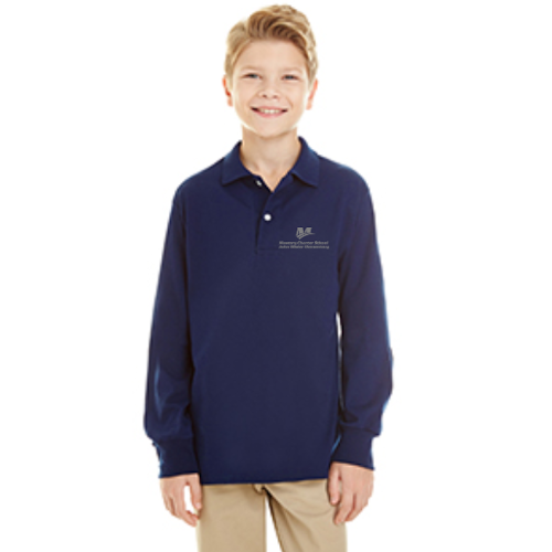 John Wister Elementary Youth Long Sleeve Polo – Mastery Schools
