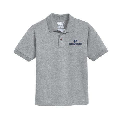 John Wister Elementary Youth Uniform Polo - Grey – Mastery Schools